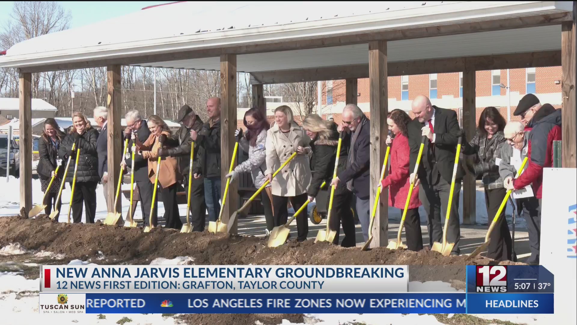 Groundbreaking held for new Anna Jarvis Elementary School