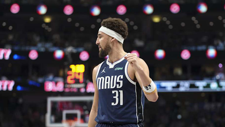 Mavericks' Klay Thompson outscores Wizards by himself in the first quarter