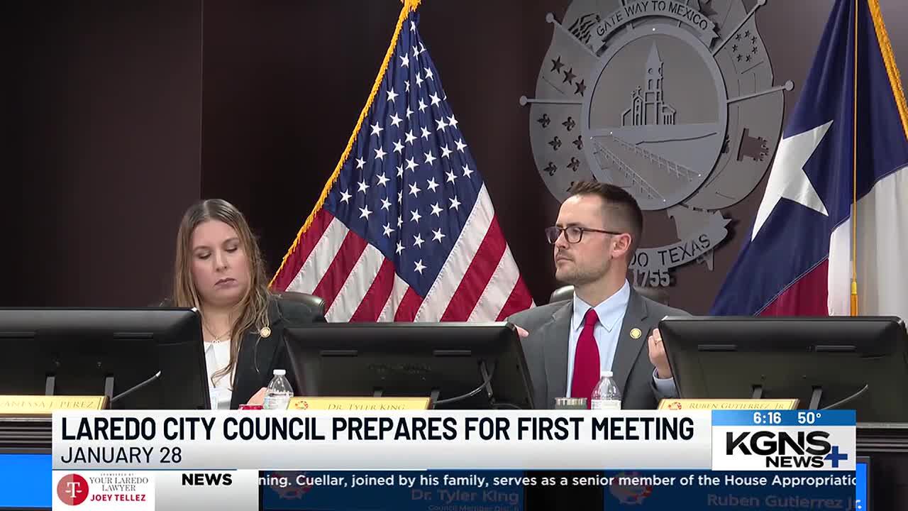 Laredo City Council to hold first meeting of 2025 on Tuesday