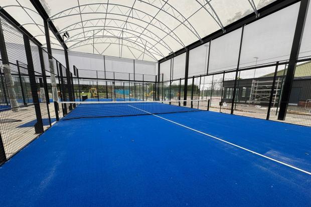 Wrexham Tennis Centre unveils first padel courts in North Wales after £ ...