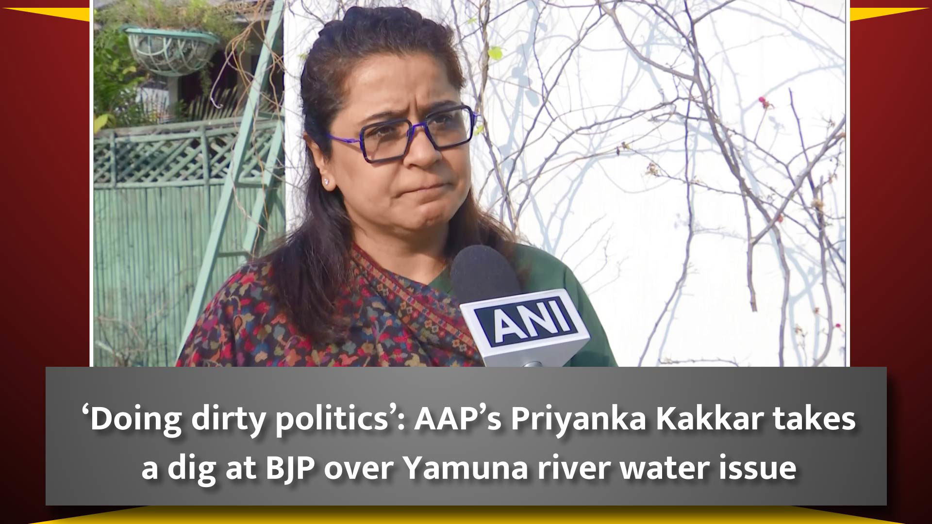 ‘Doing dirty politics’: AAP’s Priyanka Kakkar takes a dig at BJP over ... ‘Doing dirty politics’: AAP’s Priyanka Kakkar takes a dig at BJP over ...