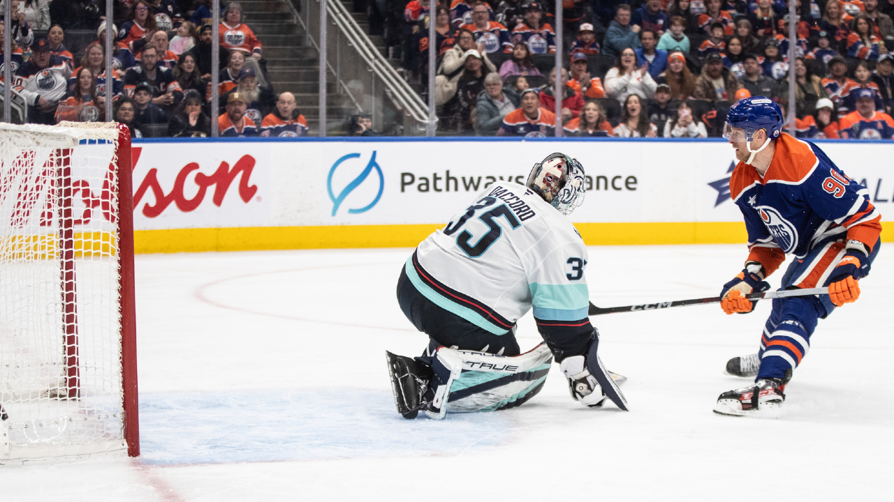 Perry scores winner as Oilers rally to edge Kraken