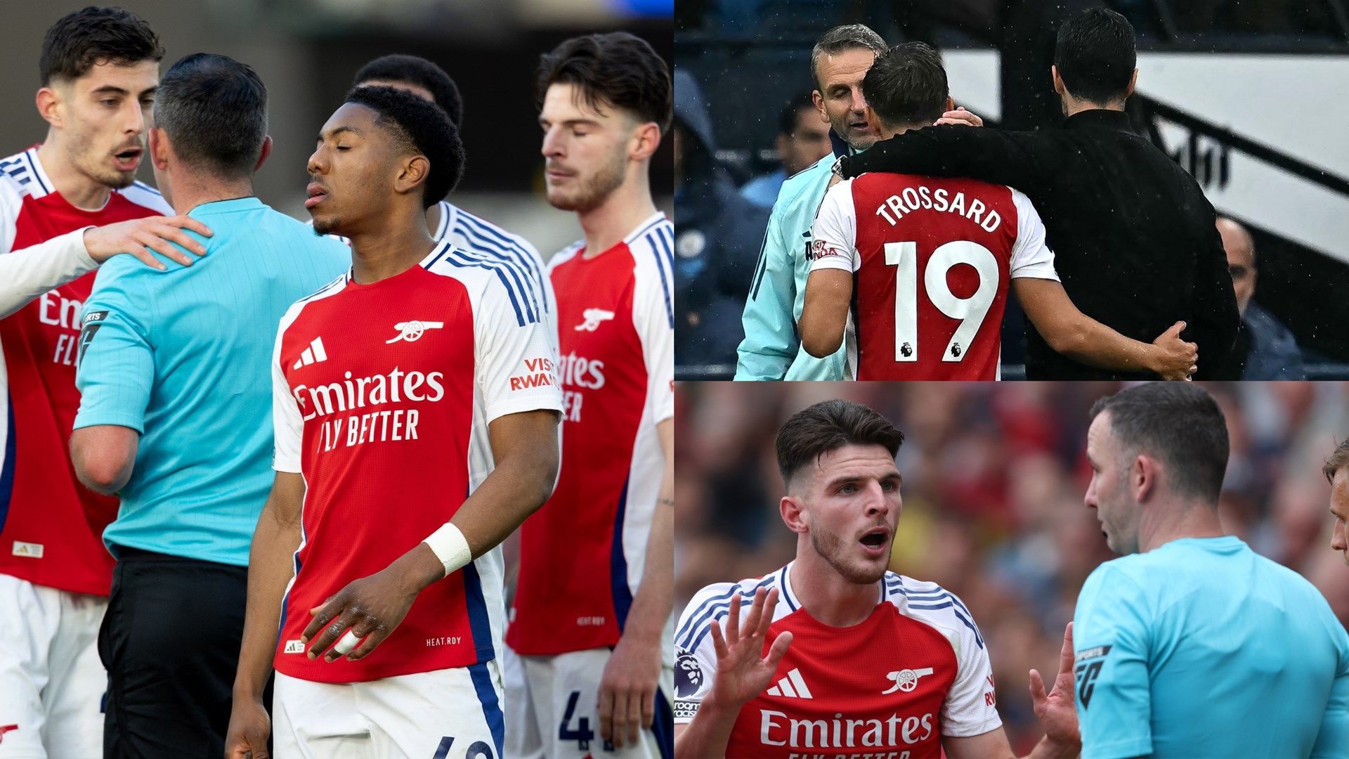 Myles Lewis-Skelly's controversial red card against Wolves and the 10 ...