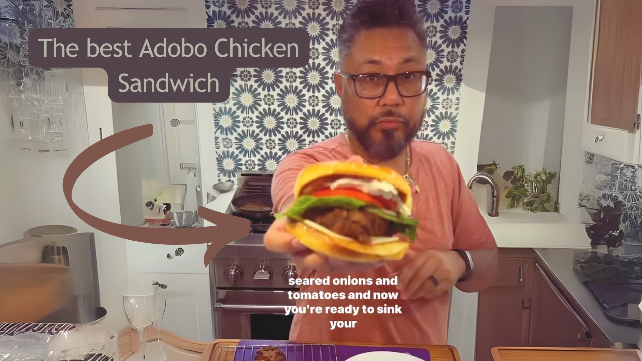 The Best Fried Chicken Adobo Sandwich: A Flavor-Packed Filipino Twist!