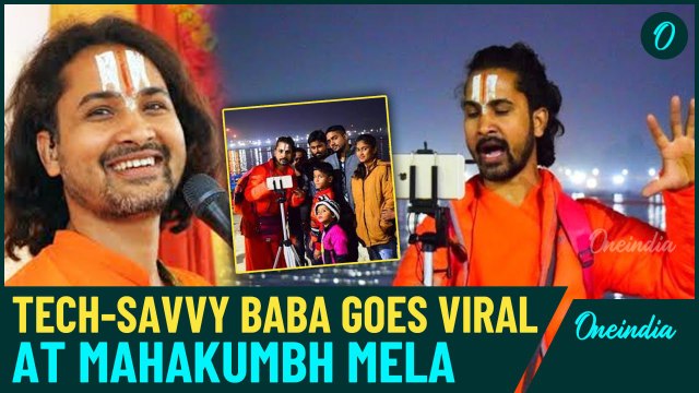 Digital Baba merges spirituality & tech at MahaKumbh Mela, spreading ...