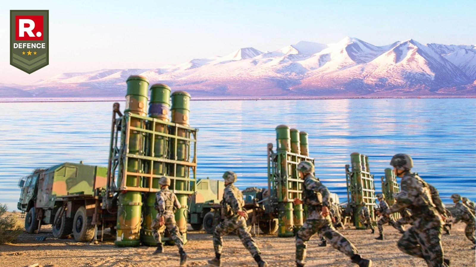 Chinese SAM Site Near Lake Manasarovar Clouds Kailash Mansarovar Yatra ...