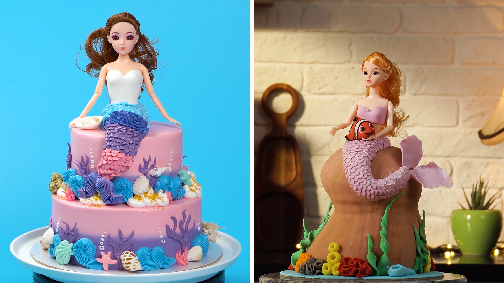 Magical Mermaid Cake Design | Creative Mermaid Cake Decorating Ideas ...
