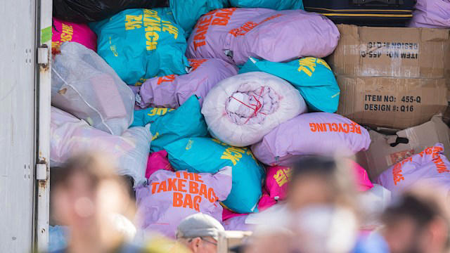 Here's what's happening to the 70,000 pounds of clothes donated to LA ...