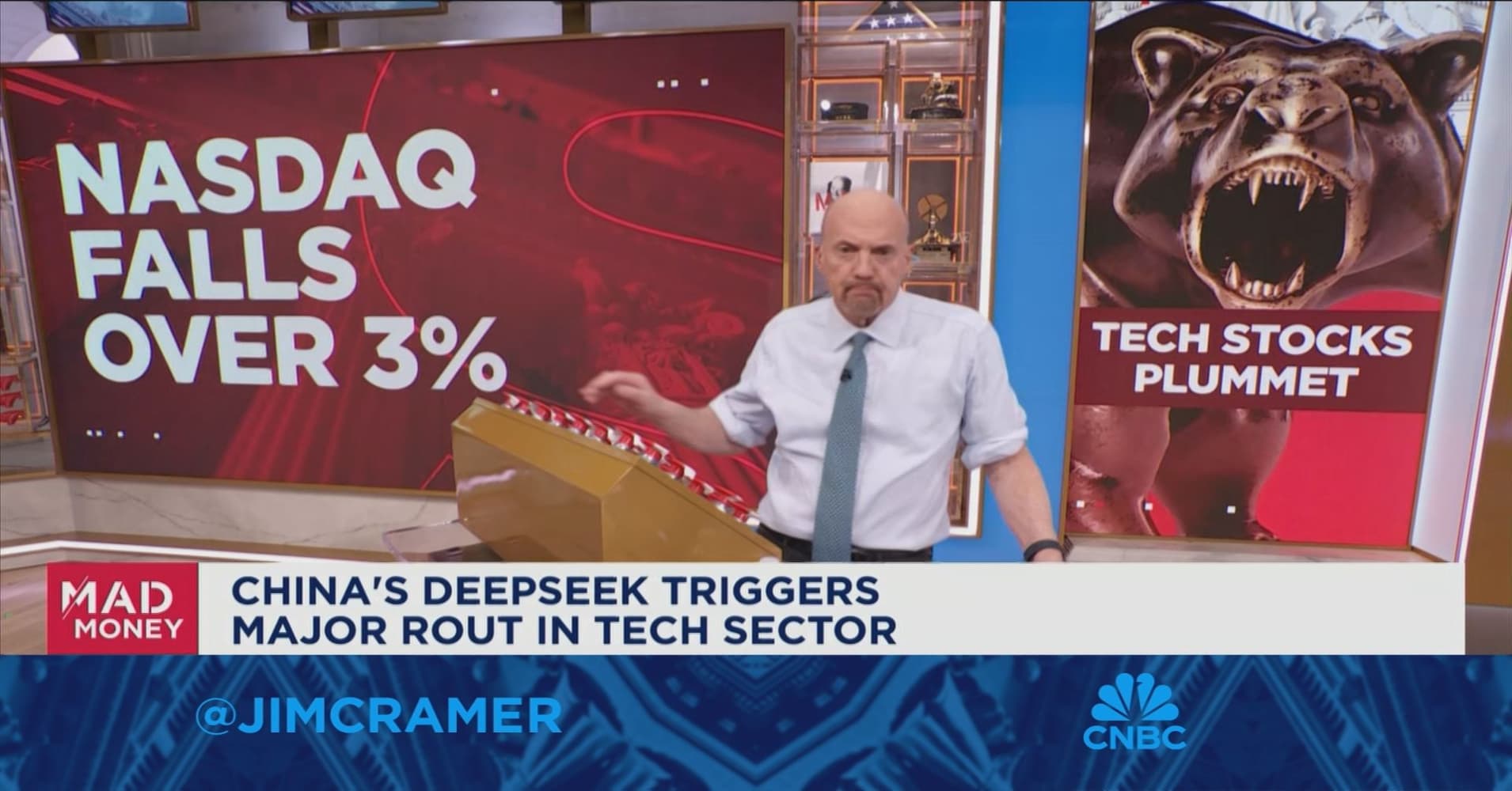 Could be 'some serious buyers remorse' in the AI space, says Jim Cramer