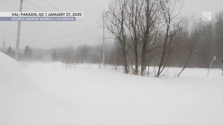 Over 100,000 customers without power across Quebec, storm details here