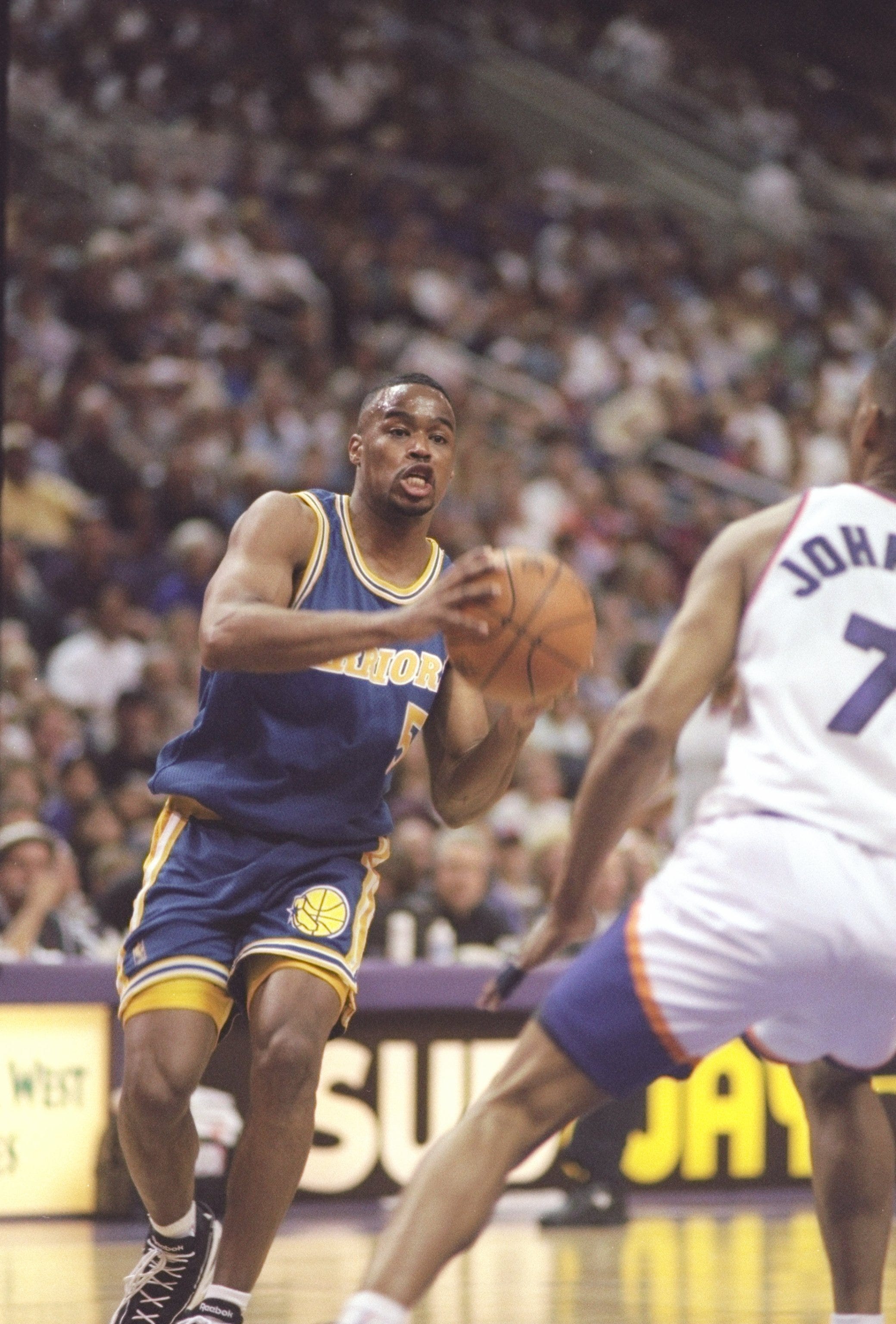 Golden State Warriors jersey history - No. 5 - Melvin Booker (1997)