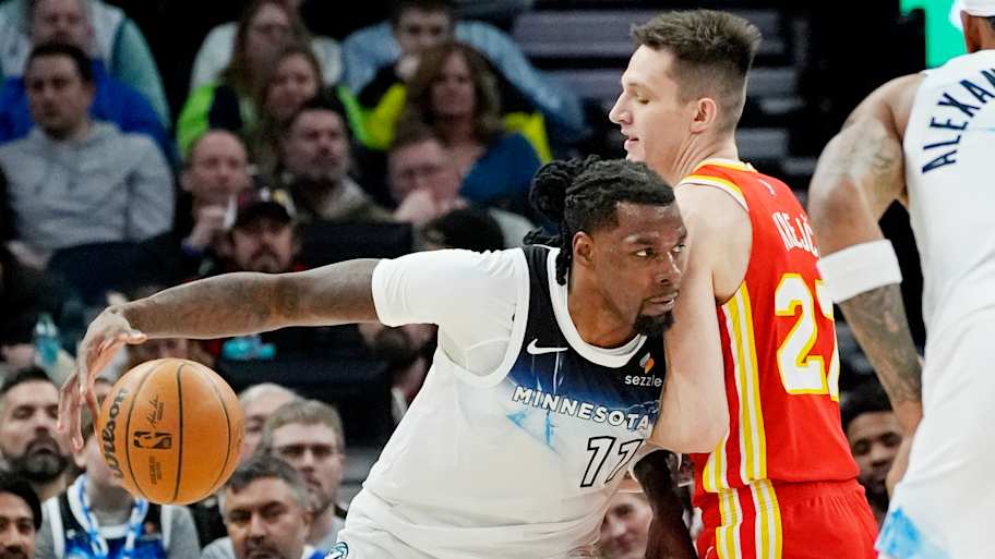 Wolves beat short-handed Hawks, but Nickeil Alexander-Walker limps off
