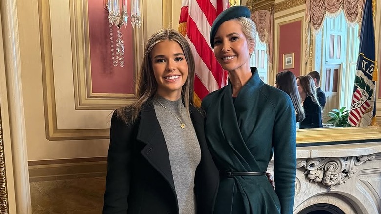 Kai & Ivanka Trump Have Us Seeing Double In Inauguration Throwback Snap