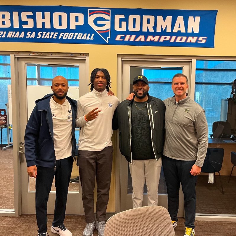 Nation's #1 Safety Prospect Shares Thoughts on Michigan Wolverines Amid ...