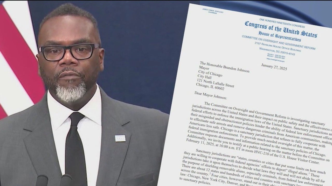 Johnson summoned to testify before Congress on Chicago's sanctuary city ...