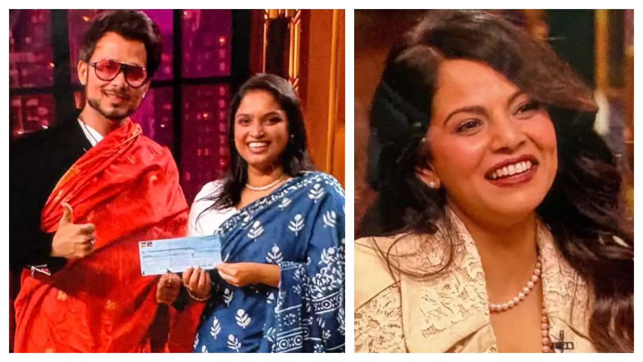 Shark Tank India 4: Anupam Mittal drapes a saree after investing in a ...