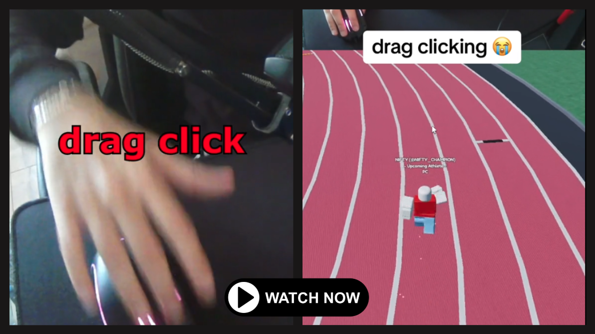 Drag Clicking in Track and Field: Infinite Speed Boost in Roblox!