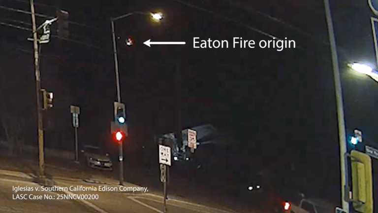 New surveillance footage shows possible start of Eaton Fire, attorneys ...