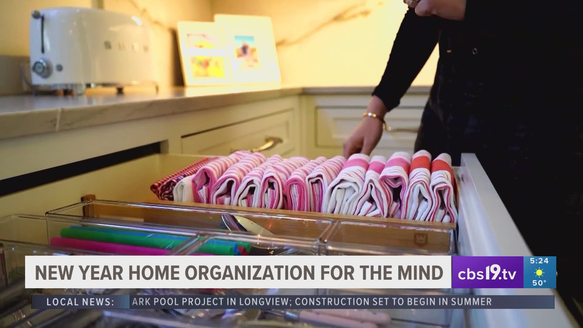 New Year home organization comes to social media