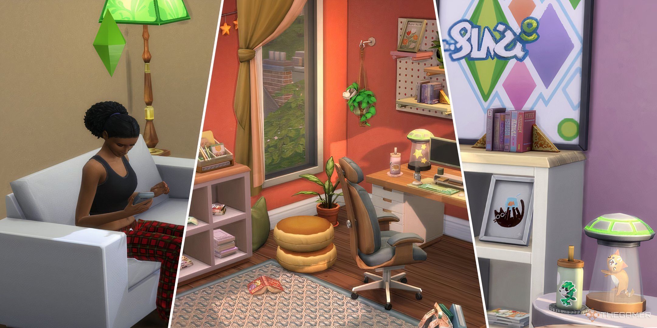 All Items In The Sims 4 The Comfy Gamer Kit