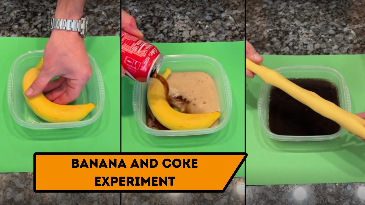Banana and Coke Experiment A Surprising Reaction!