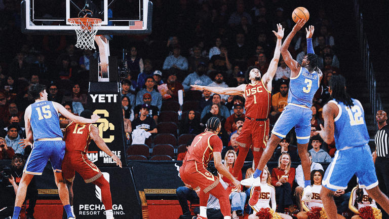 Sebastian Mack's clutch shots helps UCLA hold on to beat USC 82-76 Sebastian Mack's clutch shots helps UCLA hold on to beat USC 82-76