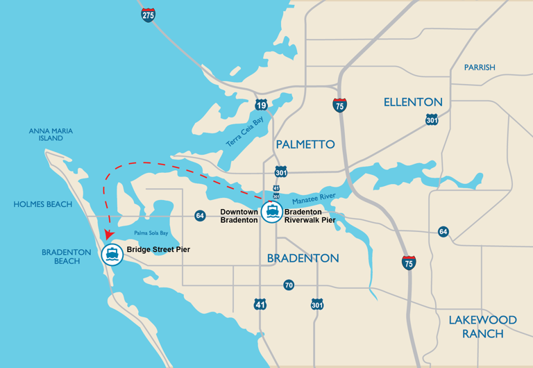 Hurricane recovery: Gulf Islands Ferry loses a stop on Anna Maria ...