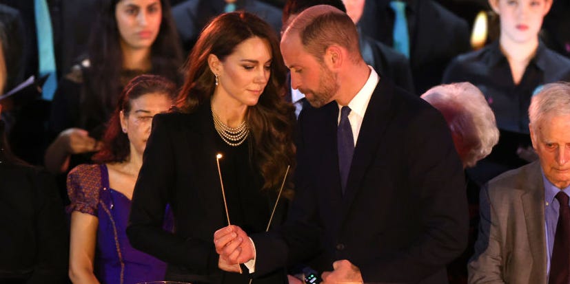 Princess Kate pays her respects for Holocaust Memorial Day