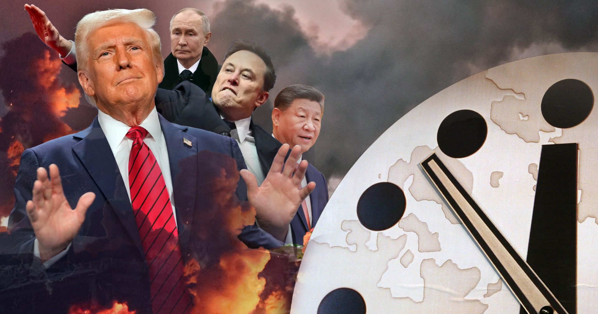 Doomsday Clock is about to be set for 2025 so we'll know how close we are to death