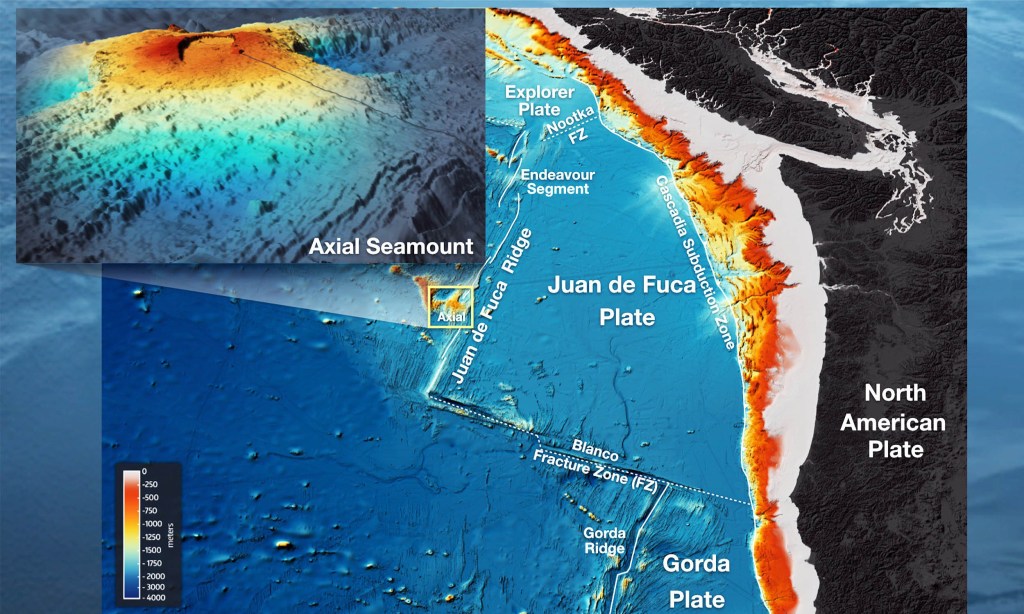 Massive underwater volcano off US coast could erupt at any moment