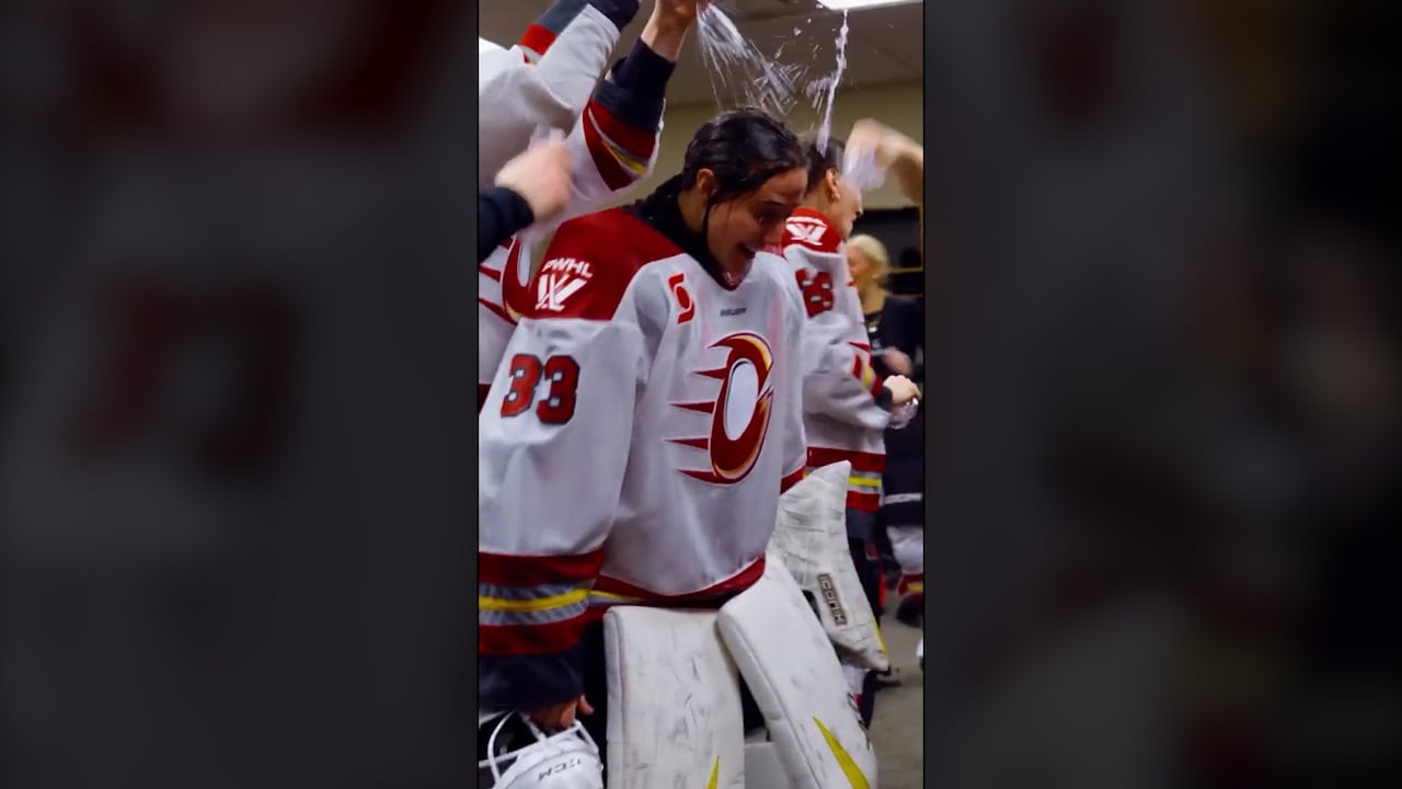 Rookie goalie says Charge teammates helped her to first PWHL shutout