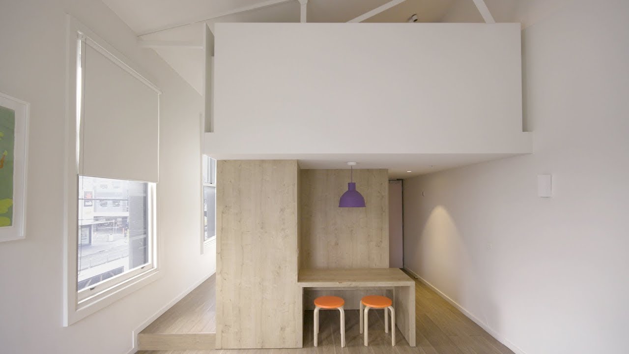 Small Hybrid Loft Pod Apartment - 40sqm/430sqft