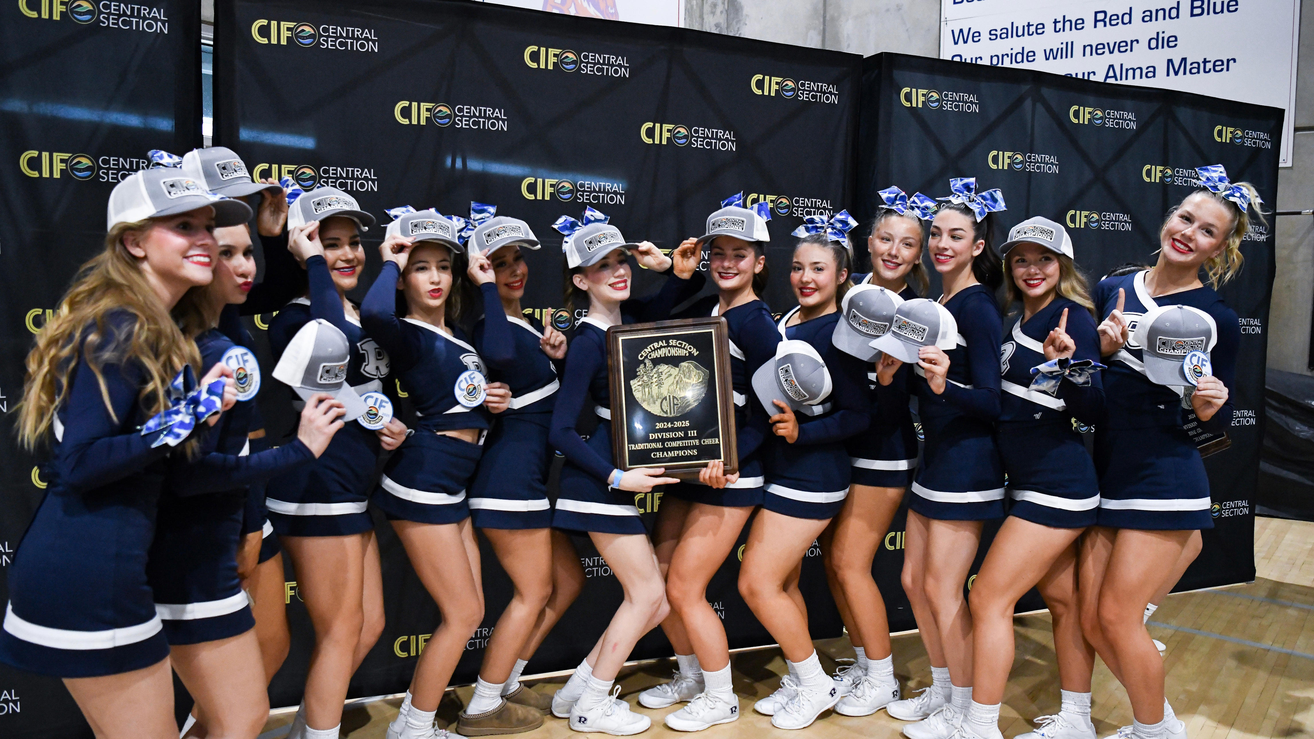 'Incredibly special': Redwood cheer wins Central Section championship