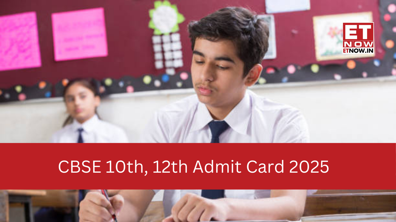 CBSE 10th, 12th Admit Card 2025: Official websites to download Class 10 ...