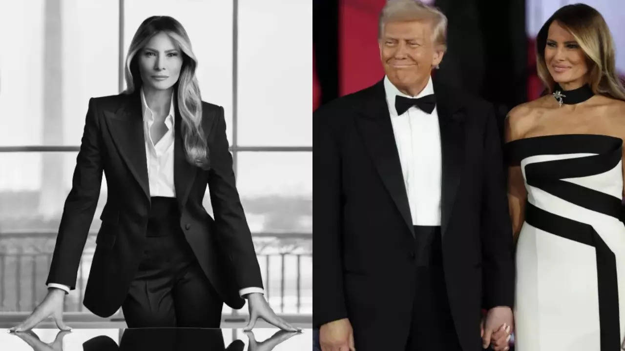 Melania Trump, The Boss Lady: White House unveils the official portrait ...