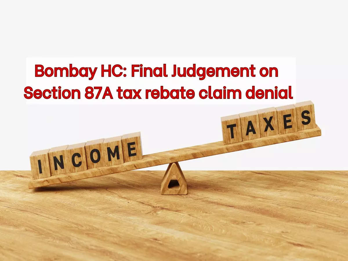 Taxpayers can now claim 87A tax rebate on special income as ITR utility ...