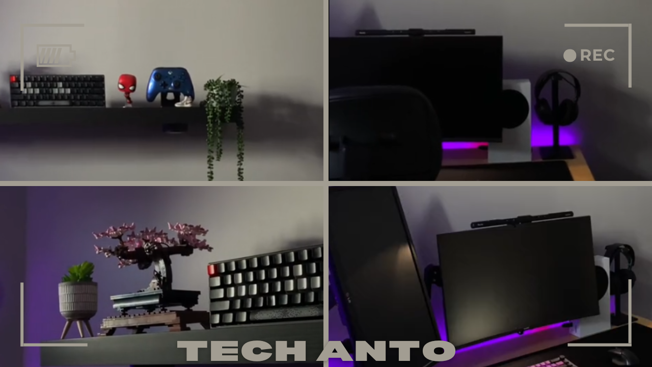 Wireless PC Setup: A Clean, Clutter-Free Workspace!