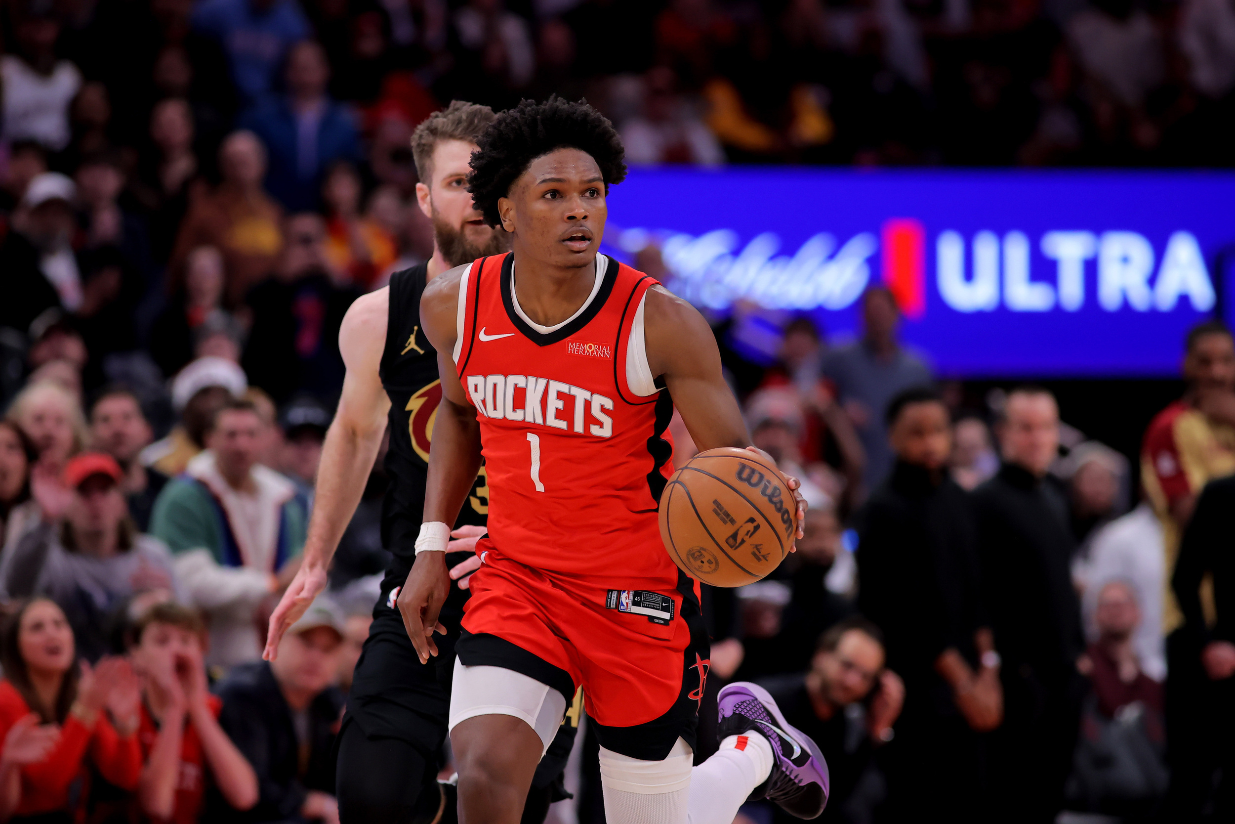 Amen Thompson has embraced his calling as a point guard