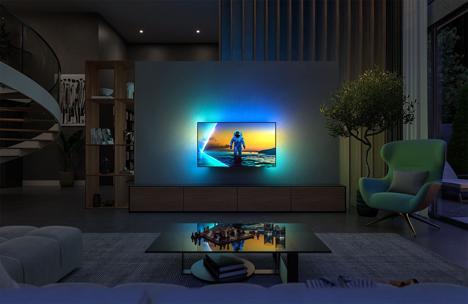TV Philips OLED810 : Oled EX 1 500 nits, P5 Gen9, Game Bar 2.0 ...