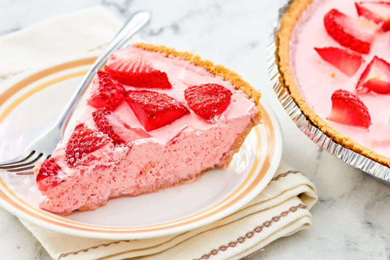 Strawberry Jello Pie