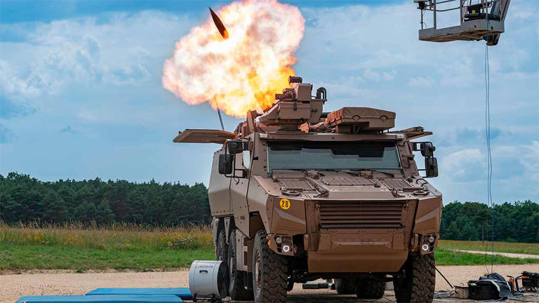 French Army Receives First MEPAC Self-Propelled Mortar