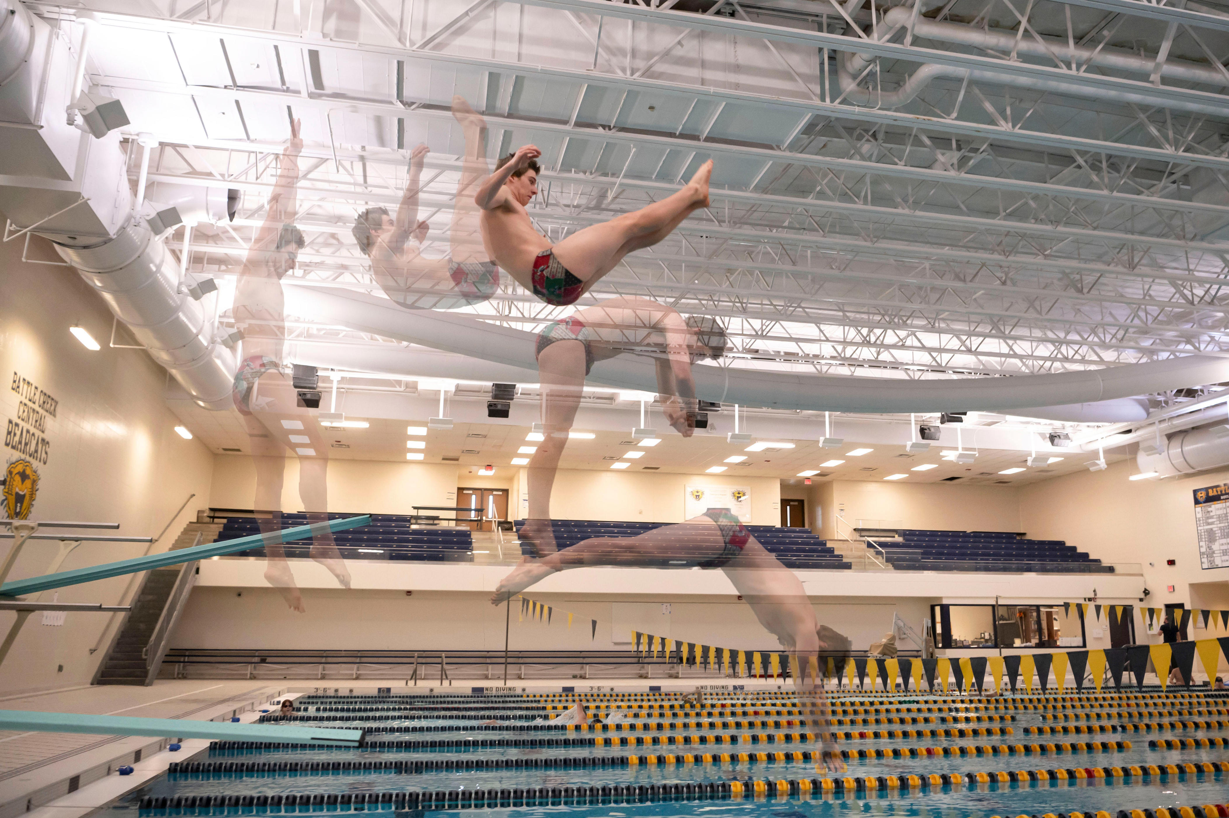 Tribe member Eli TenBrink a role model as a diver for BCC-Pennfield co ...