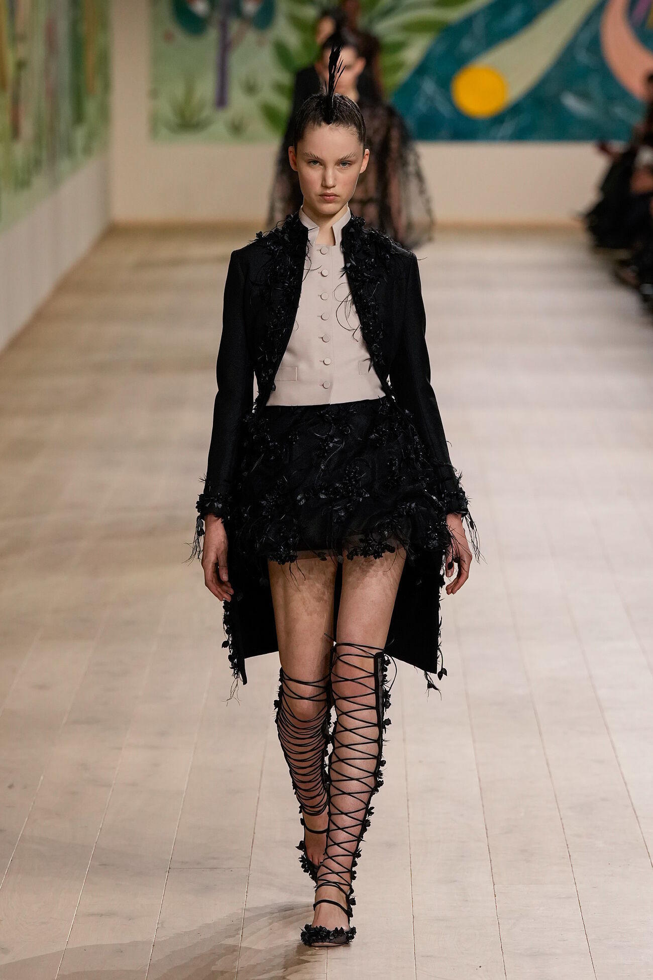 Dior Haute Couture Spring/Summer 2025: Chiuri's punk baroque strikes a ...