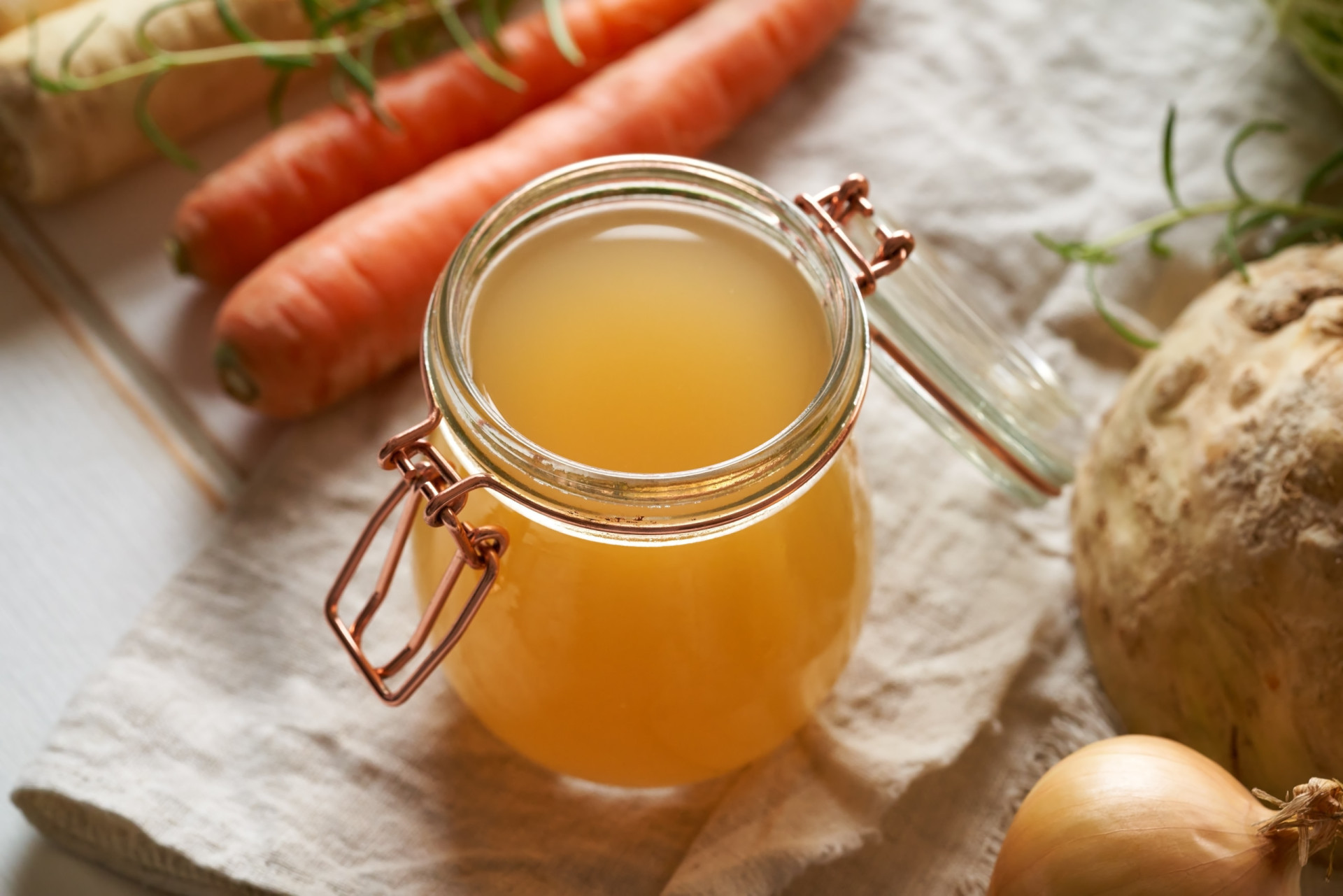 Should you ditch coffee for bone broth?