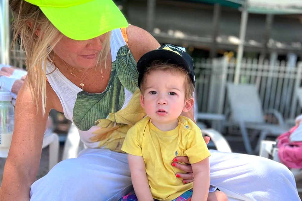 Kate Chastain Reveals Her Baby Boy's Adorable New Habit (VIDEO)