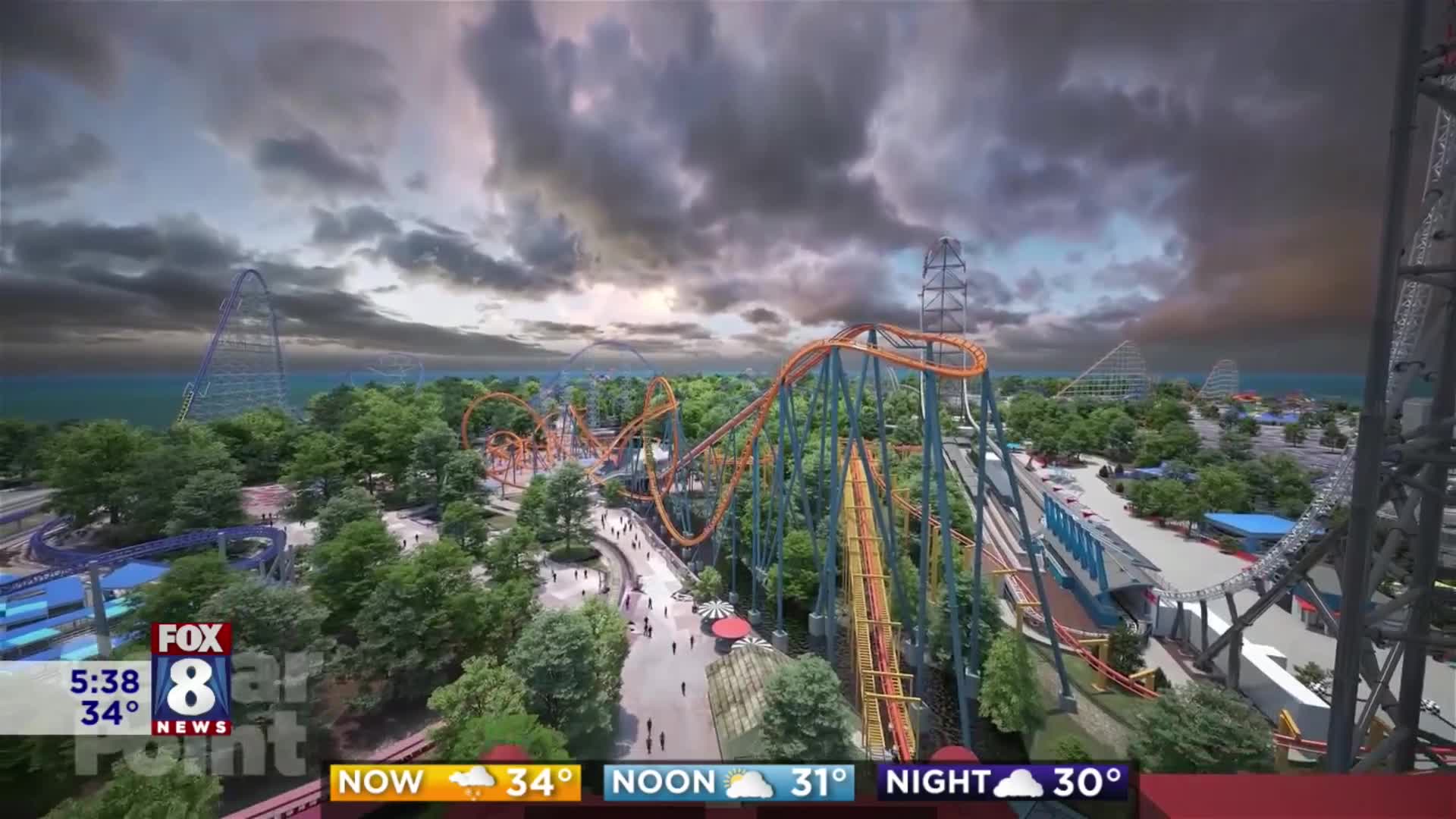 Virtually ride Cedar Point's newest coaster
