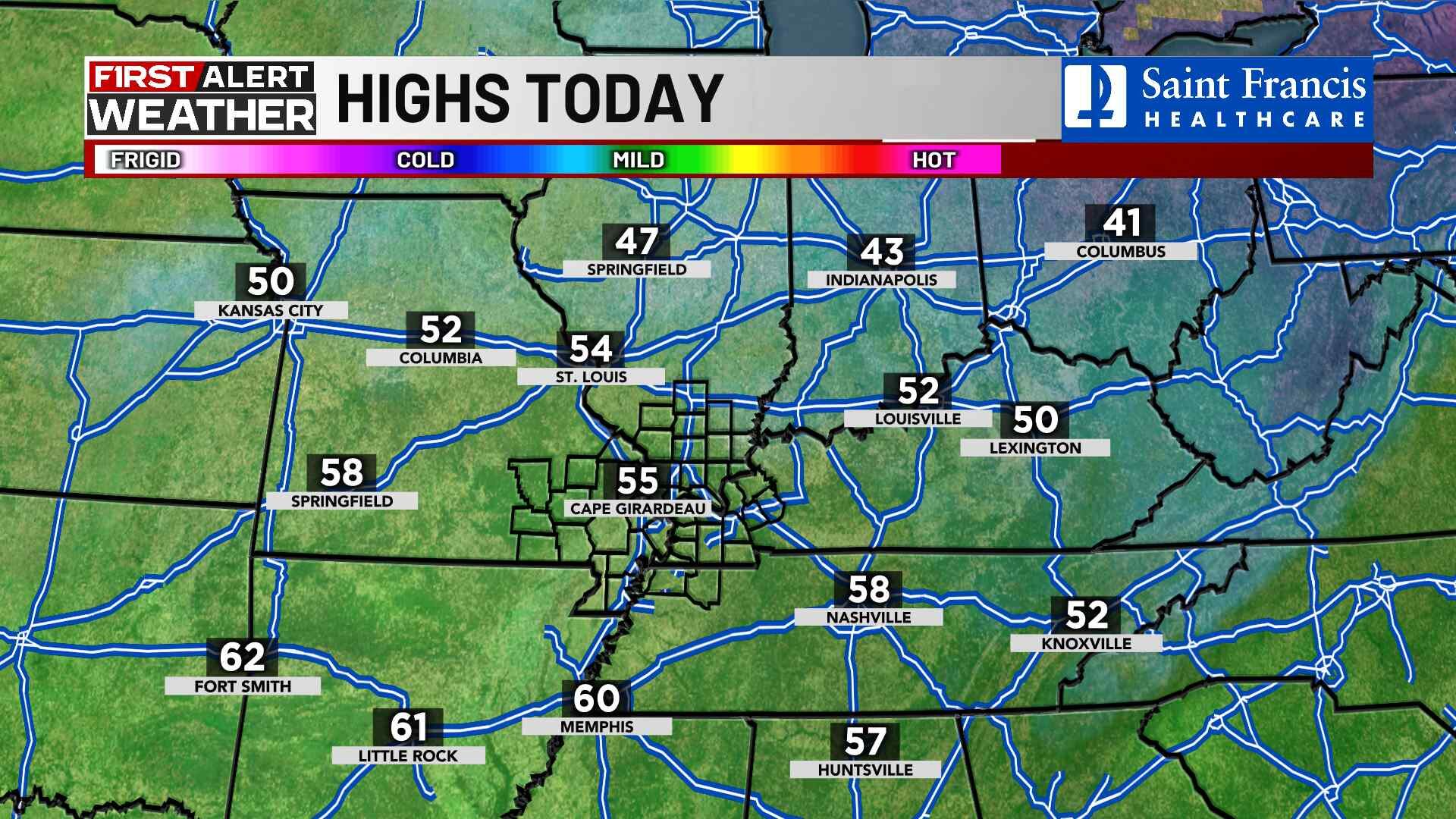 First Alert: Tracking rain, possible thunderstorms later this week