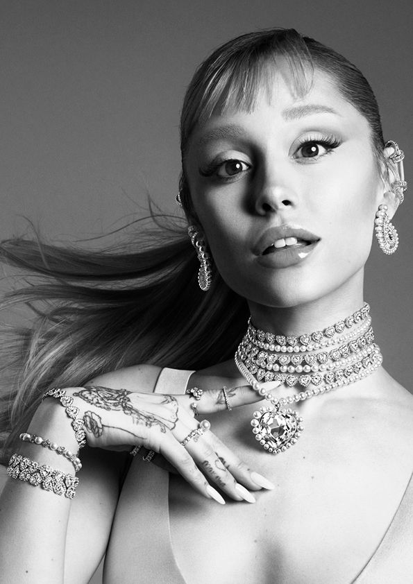 Ariana Grande has co-created a brand-new capsule with Swarovski