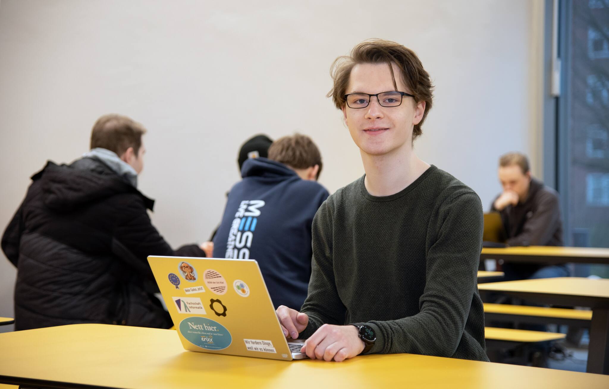 Informatik an der CAU Kiel: „Man braucht eine gewisse Frustrationstoleranz“