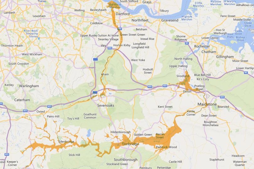 Four Kent flood alerts remain as forecasters give update on end of ...